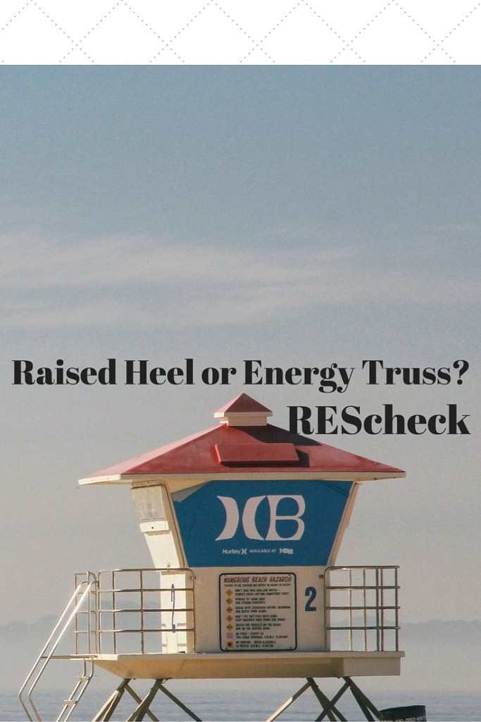 Raised Energy Truss | $79 REScheck, Manual J, Manual S. $99 Manual D