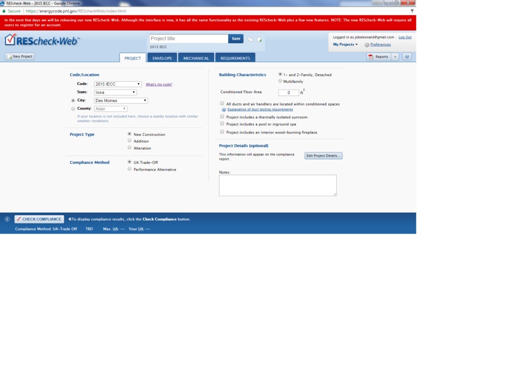 New Software Release for REScheck-Web, What you need to know | $79 ...