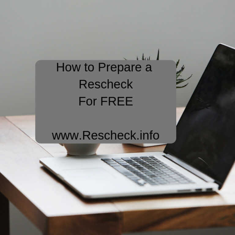 How to Prepare a Rescheck For FREE www.Rescheck.info | $79 REScheck ...