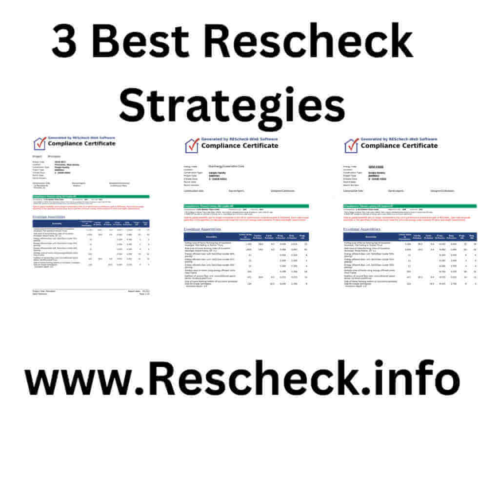 3 Best Rescheck Strategies | $79 REScheck, Manual J, Manual S. $99 Manual D