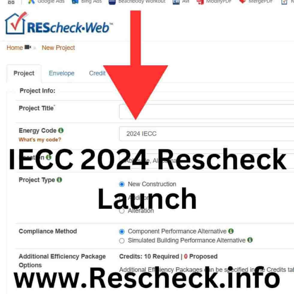 IECC 2024 Rescheck Launch | $79 REScheck, Manual J, Manual S. $99 Manual D