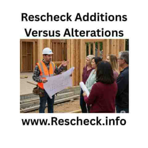 Rescheck Additions Versus Alterations | $79 REScheck, Manual J, Manual ...